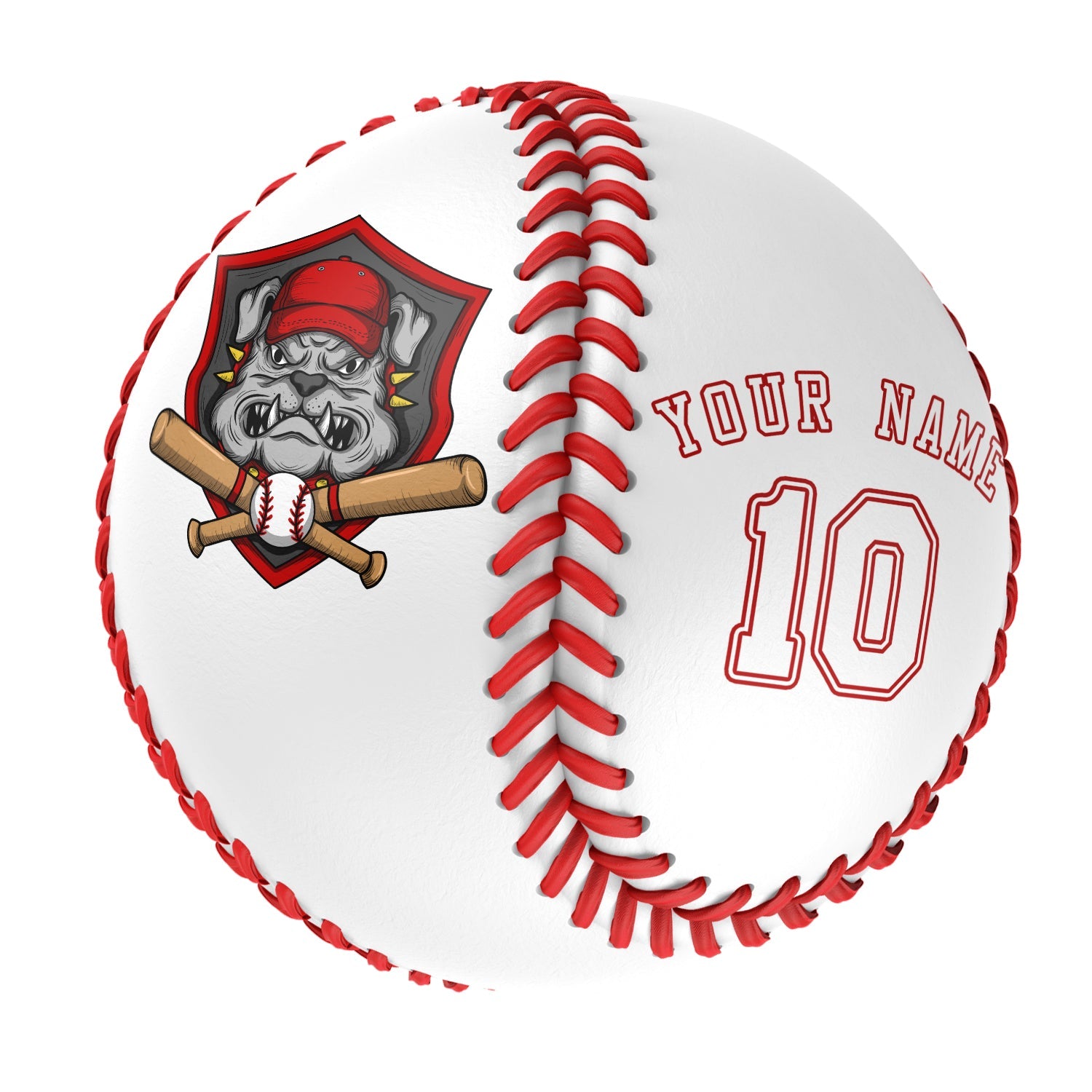 Personalized White Leather White Authentic Baseballs – FansCustom