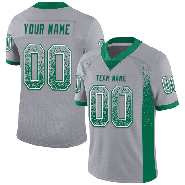 Custom Football Gray Jerseys Fast Shipping - Cheap Create Team Football ...