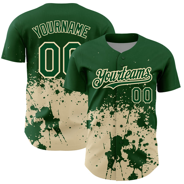 Custom Abstract Splash Grunge Baseball Jerseys and Uniforms Authentic ...