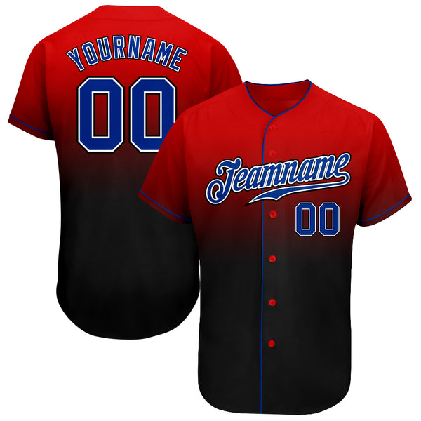 Custom Baseball Fade Fashion Jerseys Fast Shipping - Cheap Create Team ...