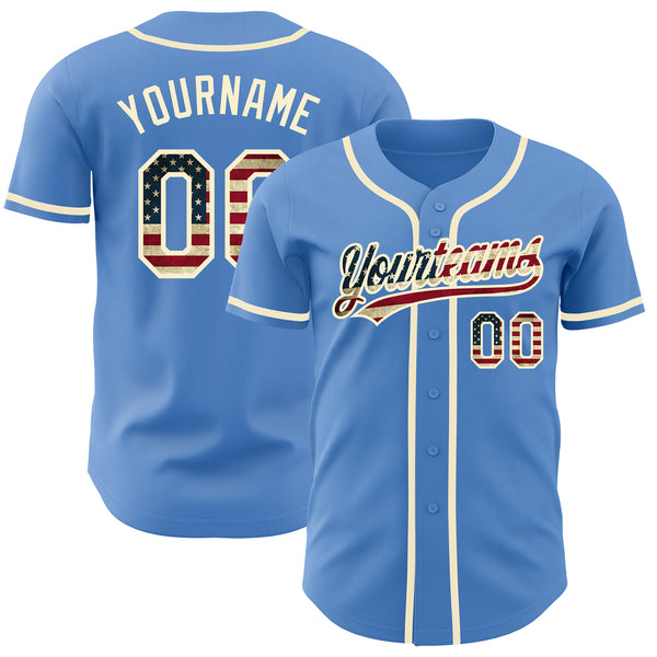 Custom Baseball Powder Blue Jerseys Fast Shipping - Cheap Create Team ...
